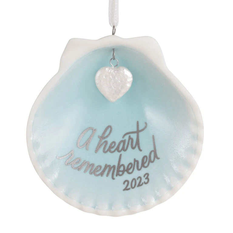 Premium Hallmark A Heart Remembered 2023 Porcelain Ornament at the Best ...